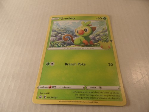 N-24 2019 Pokemon oersize card Grookey Promo SWSH001 | eBay