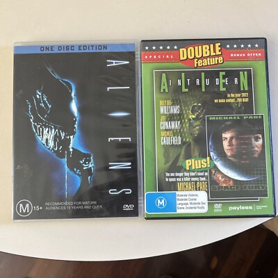Aliens (Special Edition, DVD, 1986) + Alien Intruder/ Space Fury (DVDs ...