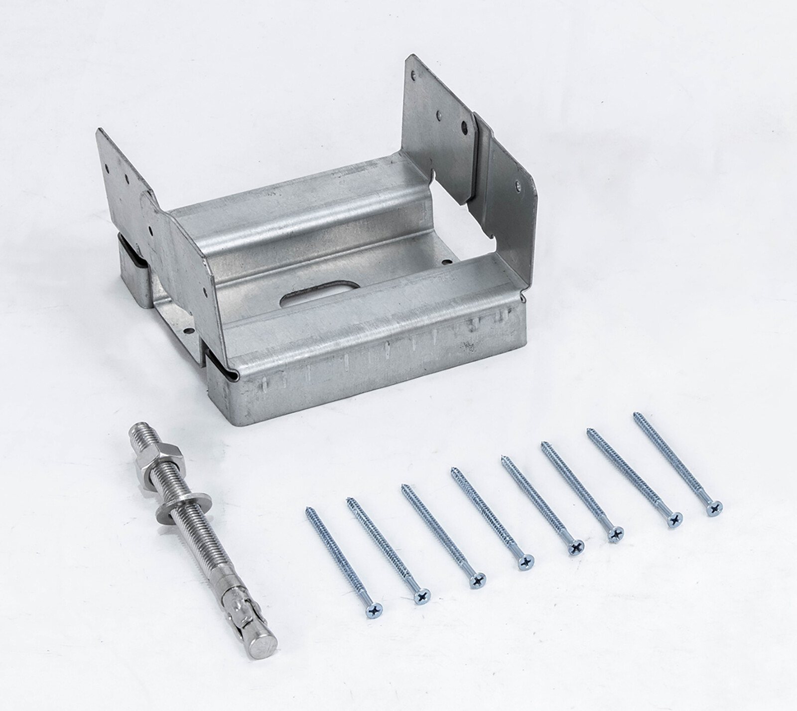 10Pcs 6x6 Concrete Deck Post Anchor Base Metal Post Bracket Post Base w ...