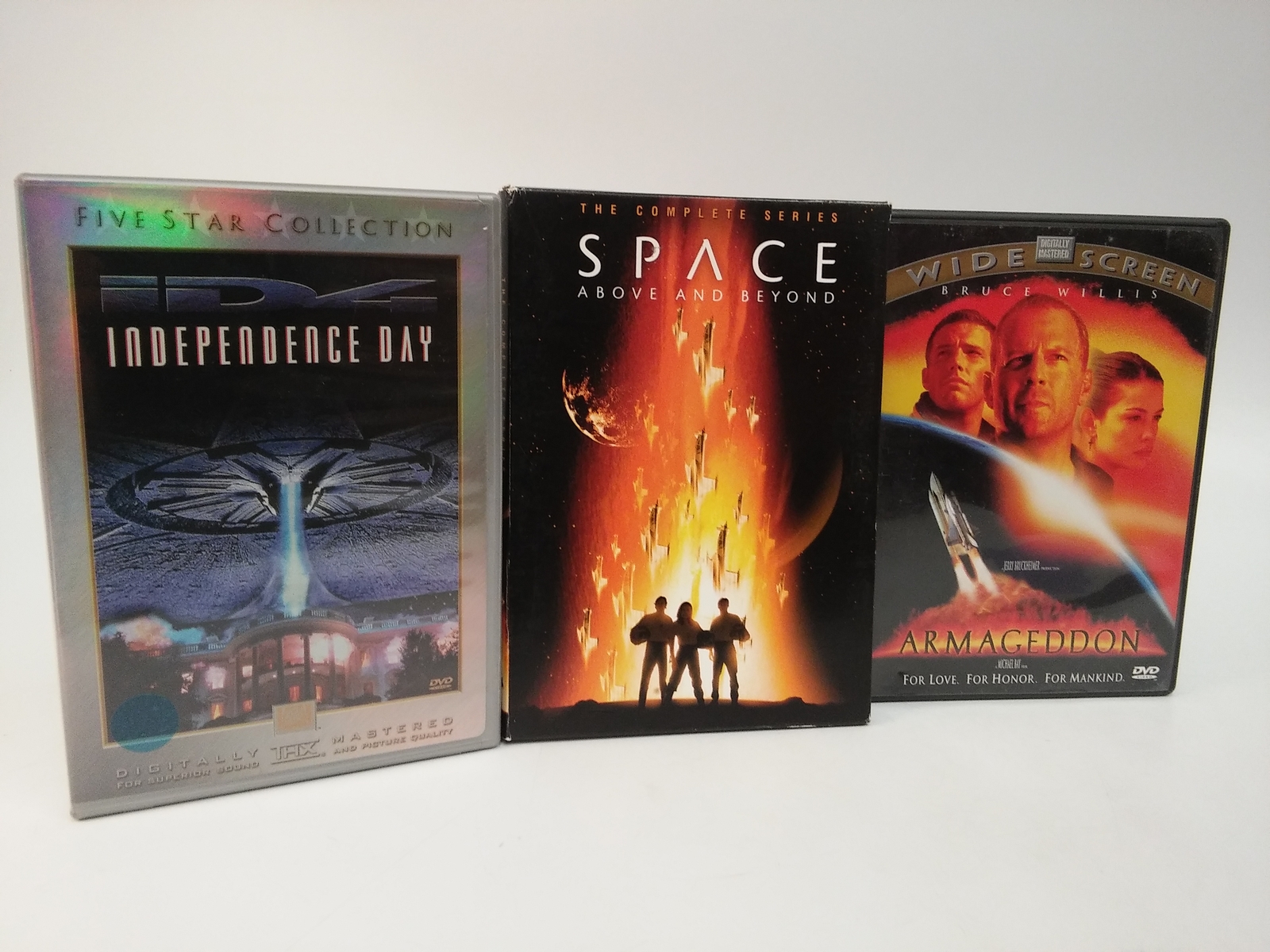 Lot of 3~Space Movies~DVD~Armageddon~Independence Day+ | eBay
