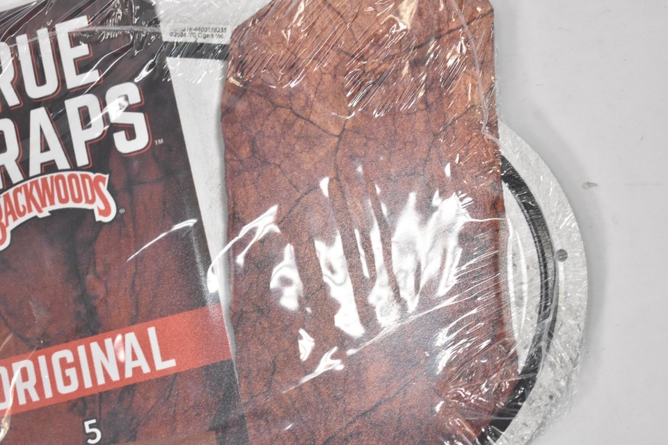 Backwoods True Wraps Aluminum Tin Sign Cigars Window/Wall Mounted 14" x ...