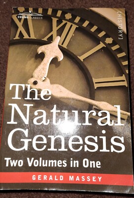 The Natural Genesis Two Volumes In One Gerald Massey occult Egyptology ...