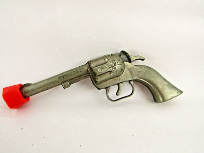 Vintage 1960 Hubley PET Diecast Cap Gun Toy Pistol Revolver - Working ...