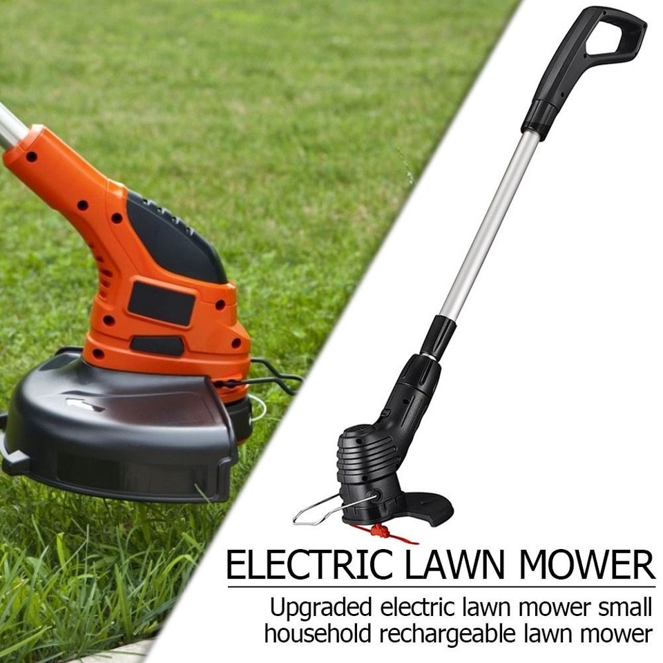 Handheld Cordless Lawn Mower,Electric Handheld Garden Weeder Small ...