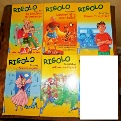 Lot Jeunesse 5 Livres RIGOLO Fanny Joly Pocket Junior Dès 9 ans | eBay