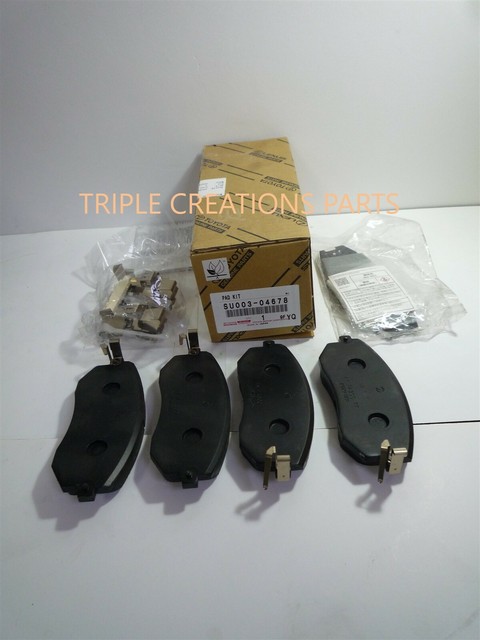 Su003-04678 Toyota Pad Kit Disc Brake Front SU00304678 Genuine OEM Part ...