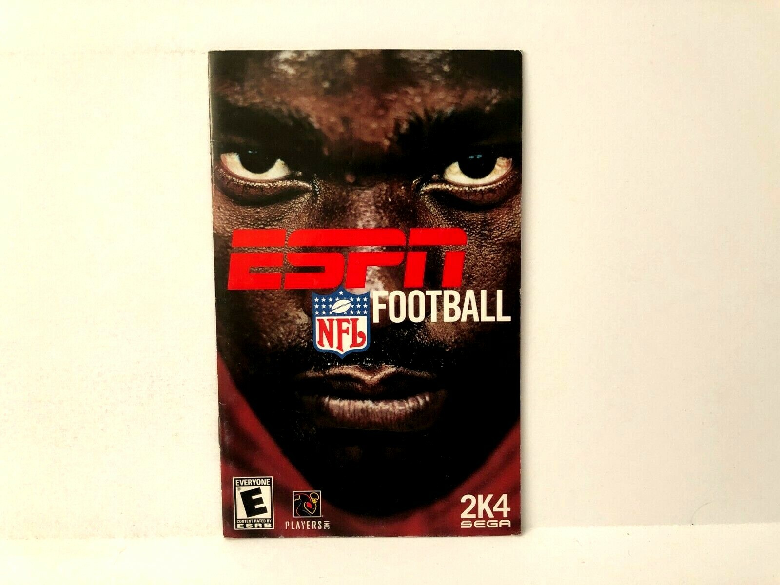 ESPN NFL 2K4 PS2 MANUAL ONLY Authentic REGISTRATION CARD | eBay