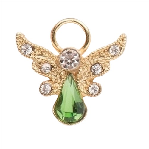 Roman Birthstone Angel Pin August Peridot | eBay