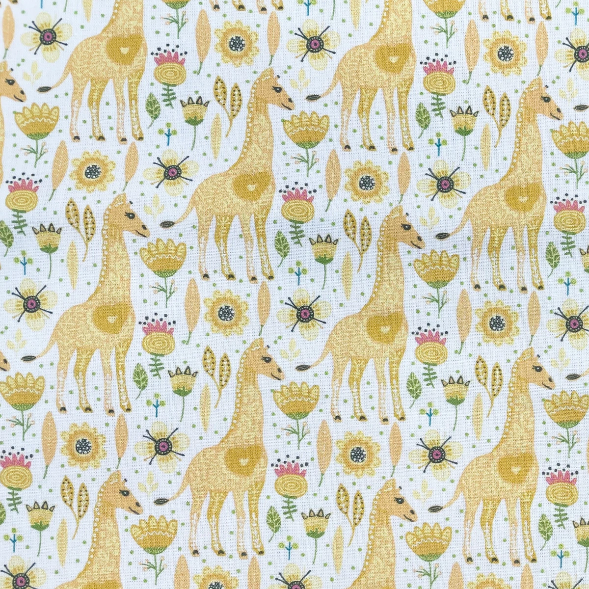 Giraffe Pattern Fabric