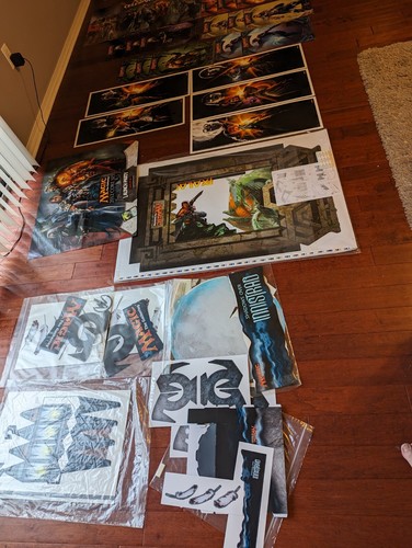 Magic The Gathering Store Promotional Displays Mobiles Ads Posters ...