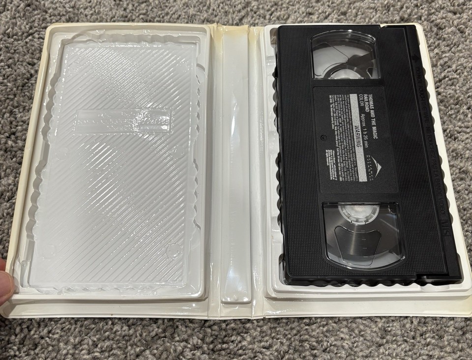Thomas and the Magic Railroad VHS 2000 clamshell Vintage Kids movie ...