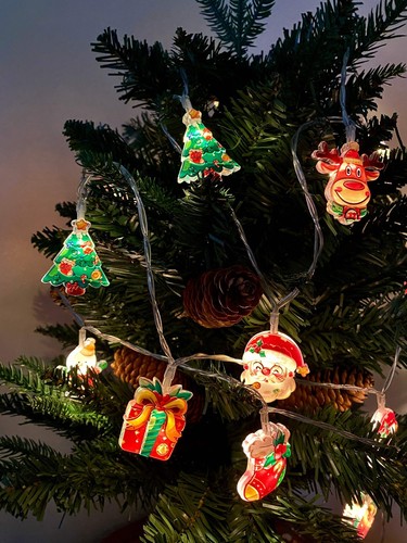 Christmas Character String Lights - 6M Length with 40 Lights | eBay