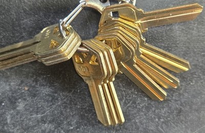 Lot of 10 KW1 Key Blanks – Kwikset Compatible – Residential House Door ...