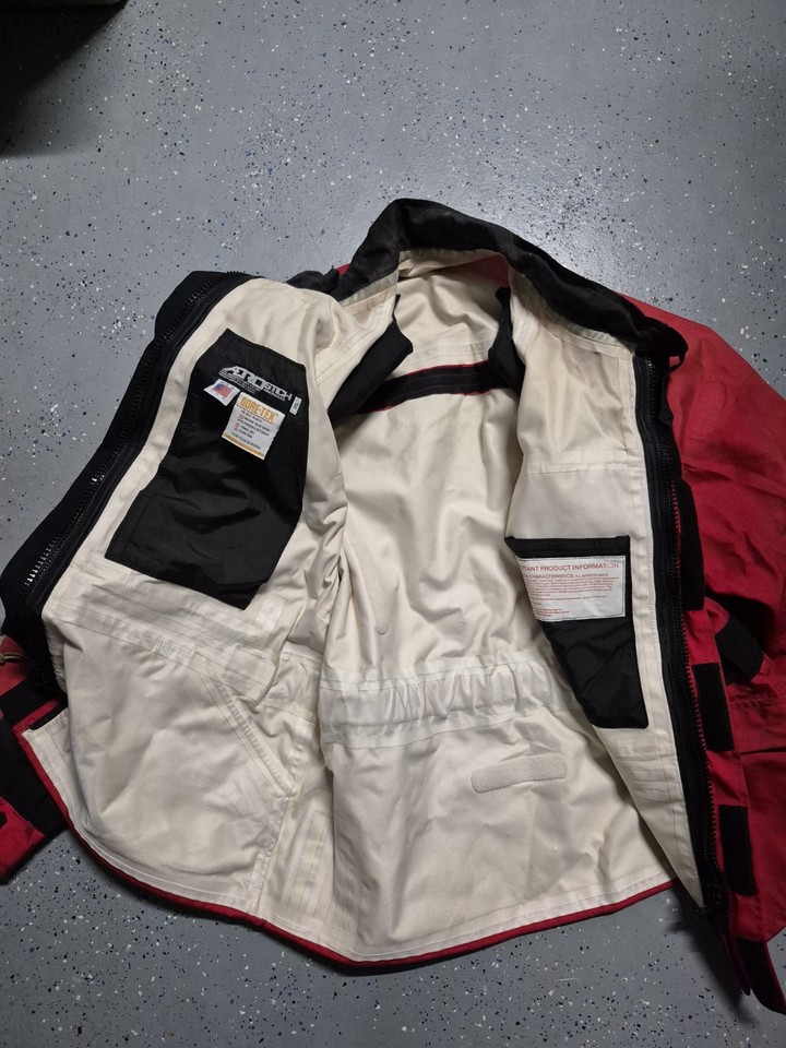 Aerostich Darien Motorcycle Jacket - Red Men's XL - Pre-Owned | eBay