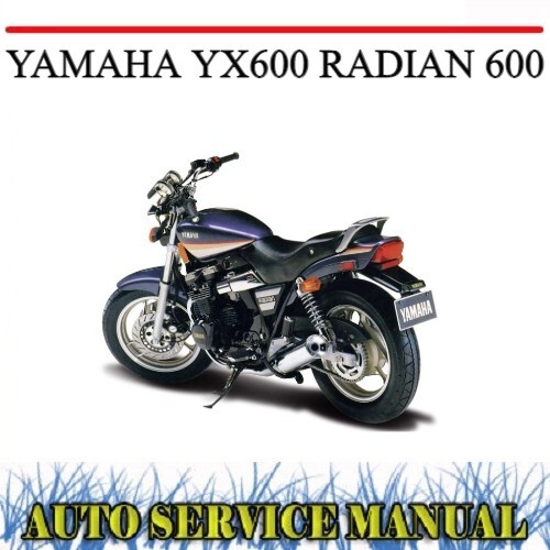 YAMAHA YX600 RADIAN 600 BIKE FACTORY WORKSHOP SERVICE REPAIR & PARTS ...