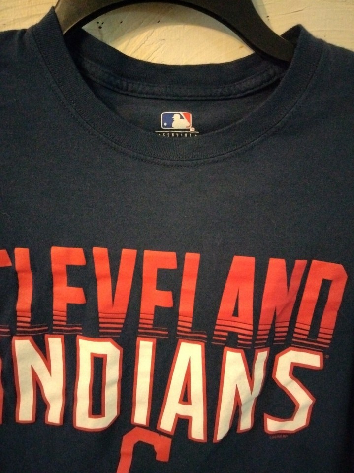 Cleveland Indians long Sleeve T-shirt - MLB Genuine Merchandise / Size ...