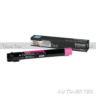 Lexmark Genuine X950X2MG MAGENTA Extra HY Toner Cartridge X950DE/X954DE ...