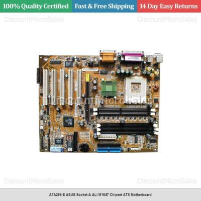 A7A266-E ASUS Socket-A ALi M1647 Chipset ATX Motherboard | eBay