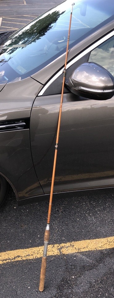 V L & A CHICAGO SPLIT BAMBOO Fishing Rod- PAT Feb 15, 1927 5’0” Pole ...