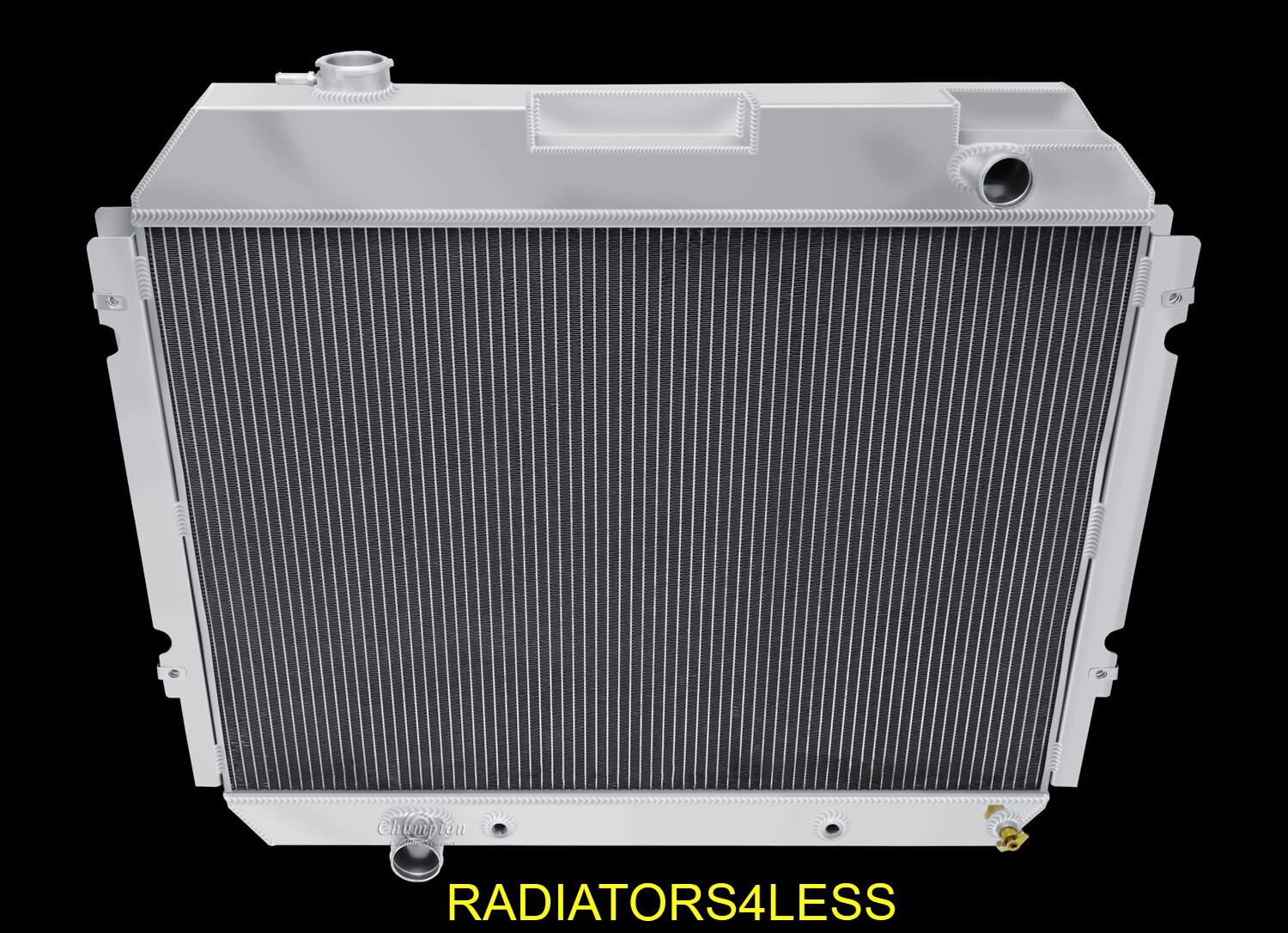 CHAMPION 3 ROW ALL ALUMINUM RADIATOR 1975-1991 FORD VAN E-250 E-350 7 ...