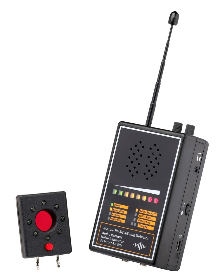 RF PRO TSCM BUG DETECTOR/AUDIO RECEIVER/AUDIO JAMMER NOISE GENERATOR ...