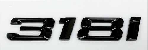 1PCS NEW 318I 318 LOGO CAR REAR TRUNK NAMEPLATE EMBLEM BADGE DECAL ...