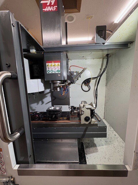 Haas Super Mini Mill, 2018 - WIPS, Haas HA5C 4th Axis Rotary Indexer ...