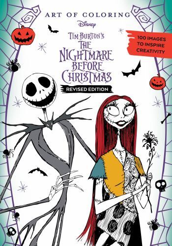 Art of Coloring: Disney Tim Burton's The Nightmare Before Christmas ...