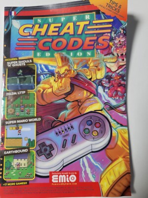 Cheat Codes Super Edition BOOK SNES Super nintendo (English and french ...