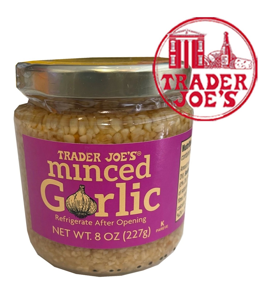 Minced Garlic Jar