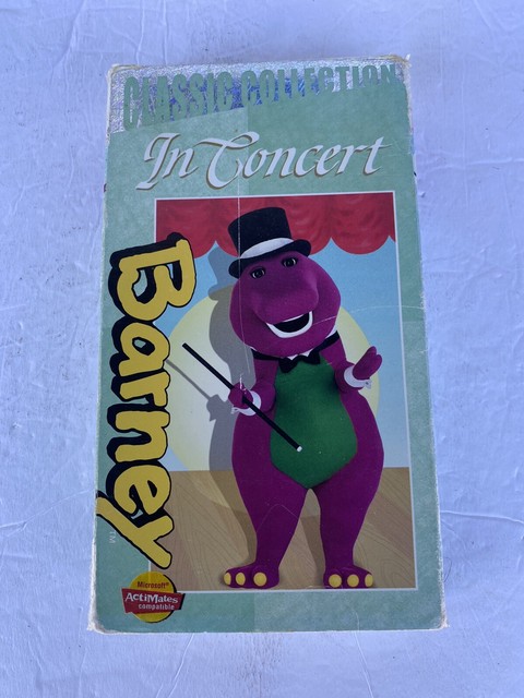 Barney - Barney in Concert (VHS, 2000, Classic Collection) for sale ...