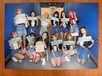 IZ*ONE - Eyes On Me (Ver. B) [OFFICIAL] POSTER K-POP *NEW* IZONE | eBay