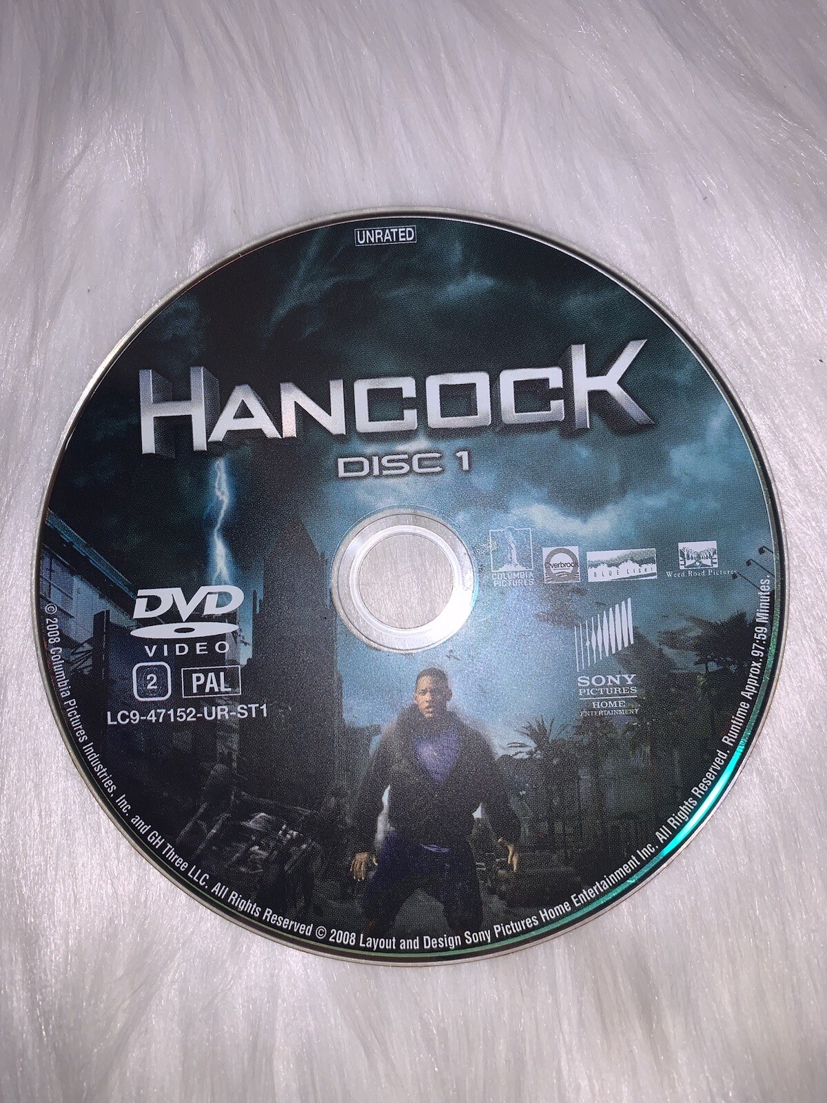 Hancock (DVD, 2008) REGION 2. DISC ONLY 43396281257| eBay
