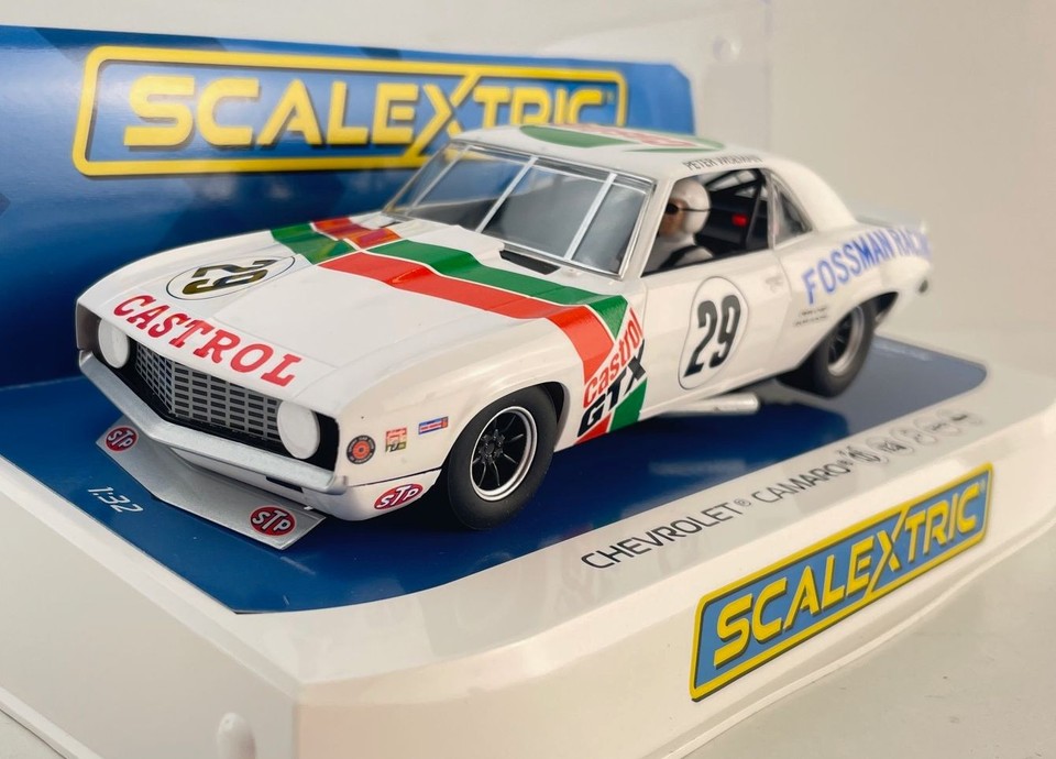 Scalextric C4643 Chevrolet Camaro - Castrol Racing Trans AM Slot Car 1: ...