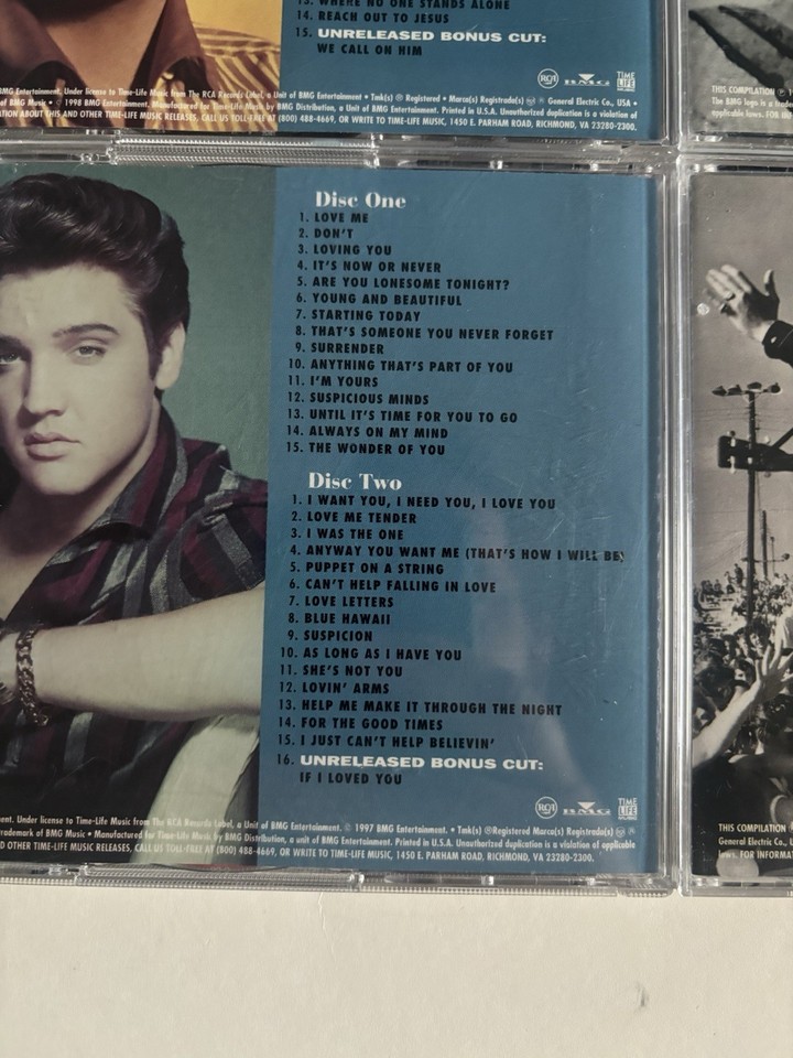 Elvis Presley Time Life Collection (Rock, Love, Country, Gospel, 8 ...
