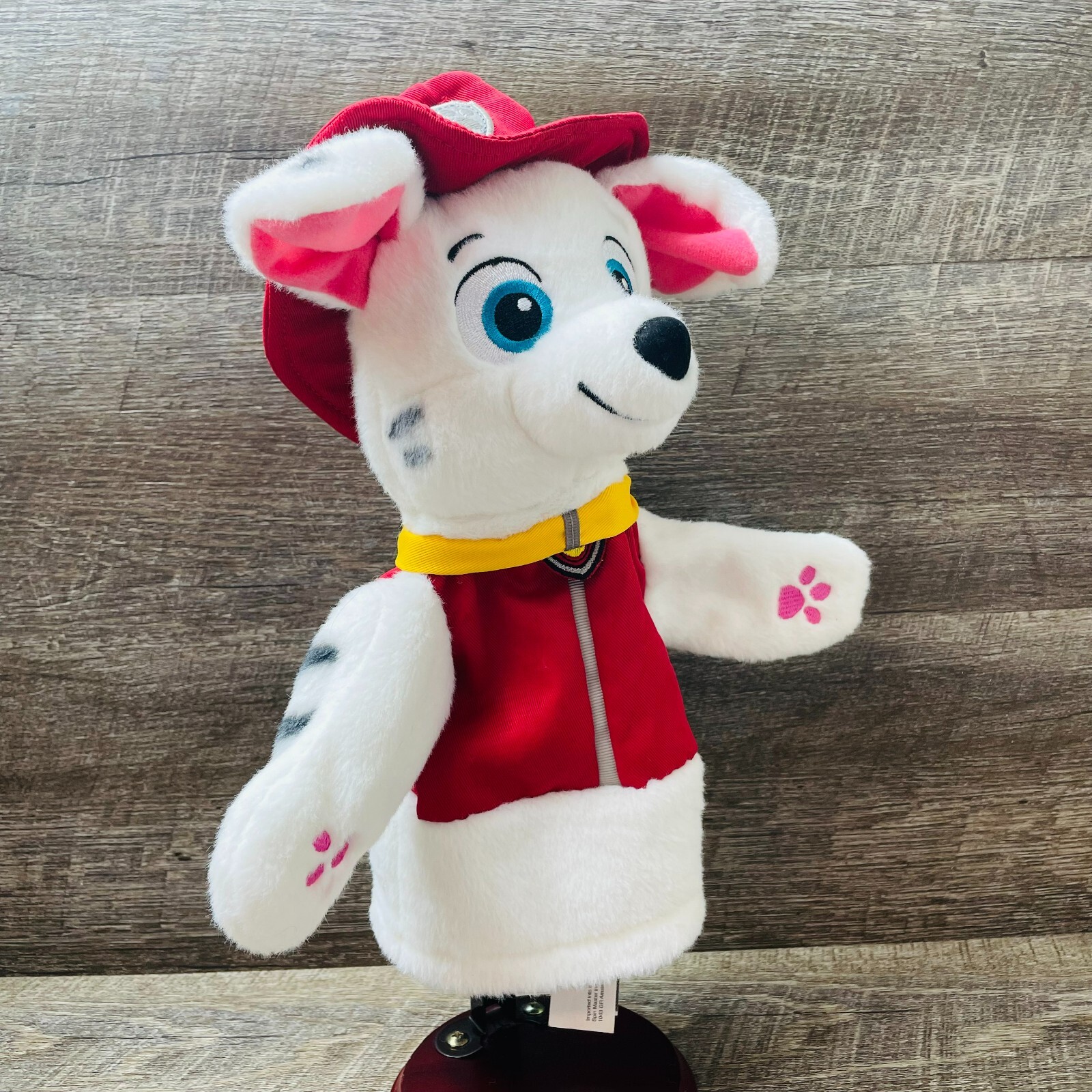 GUND Paw Patrol Marshall the Firefighter Hand Puppet 12" Plush Toy ...