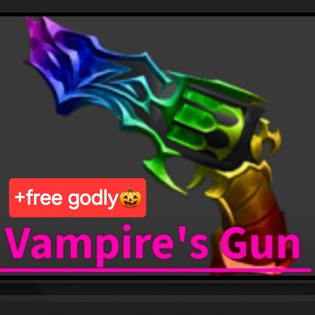 Chroma Vampire Gun MM2 / Roblox Murder Mystery 2 Chroma Gun (Cheap and ...
