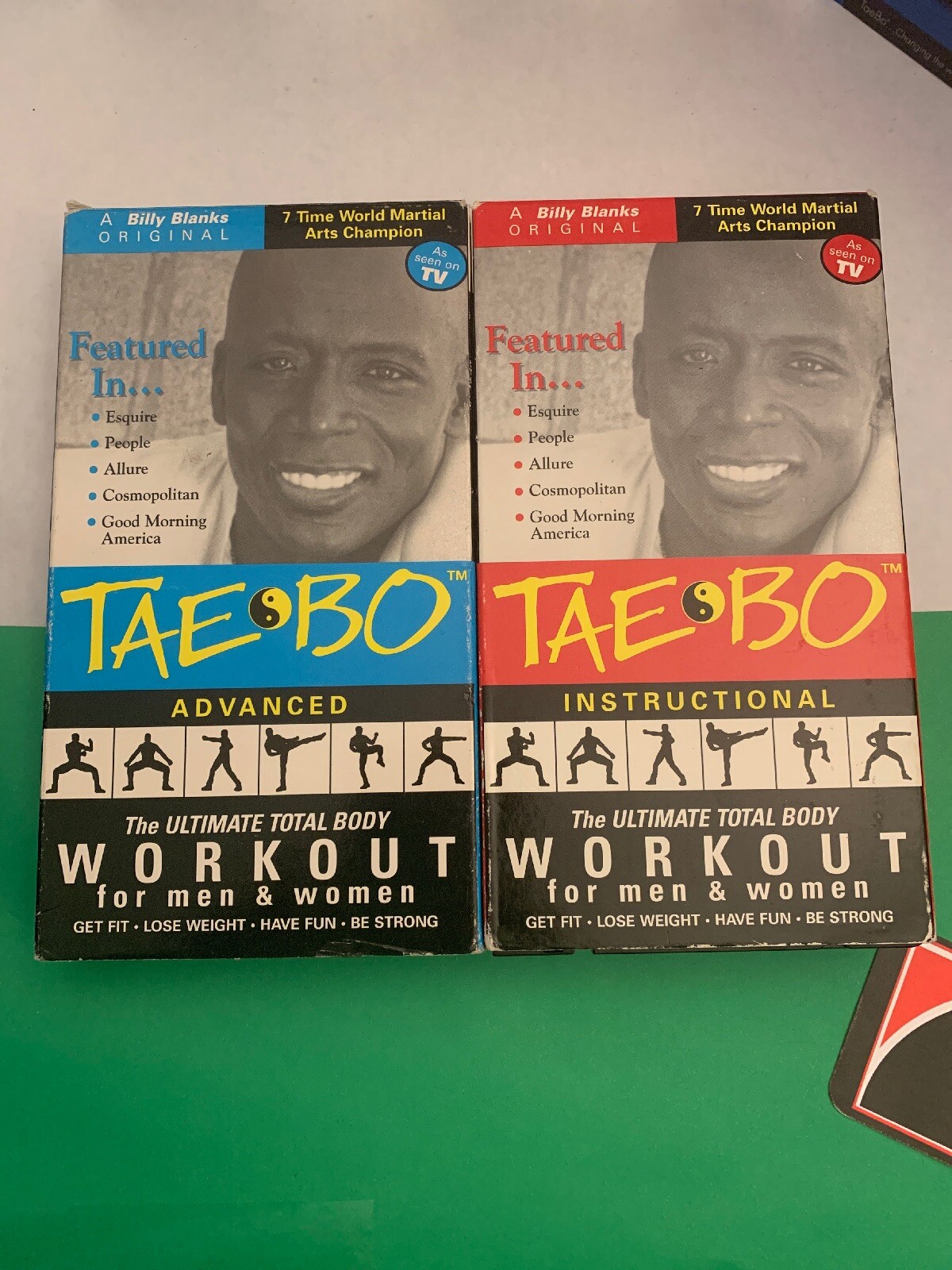 Tae Bo Live Set of 4 Plus Ultimate Body Workout (1998-1999) Billy ...