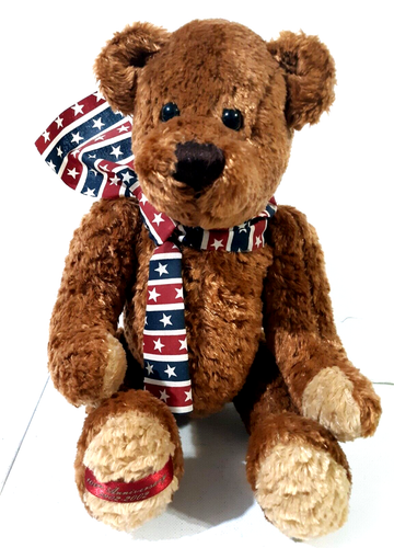 Vintage Dan Dee Patriotic Bear 100th Anniversary Collector's Choice ...