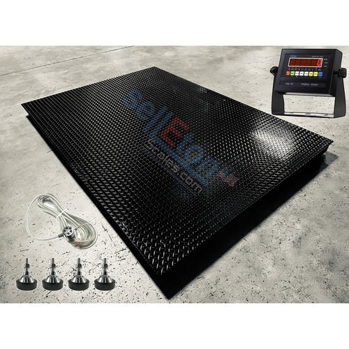 SellEton SL-5'x7'-1k 60" x 84" Heavy duty livestock Floor Scale 1000 ...