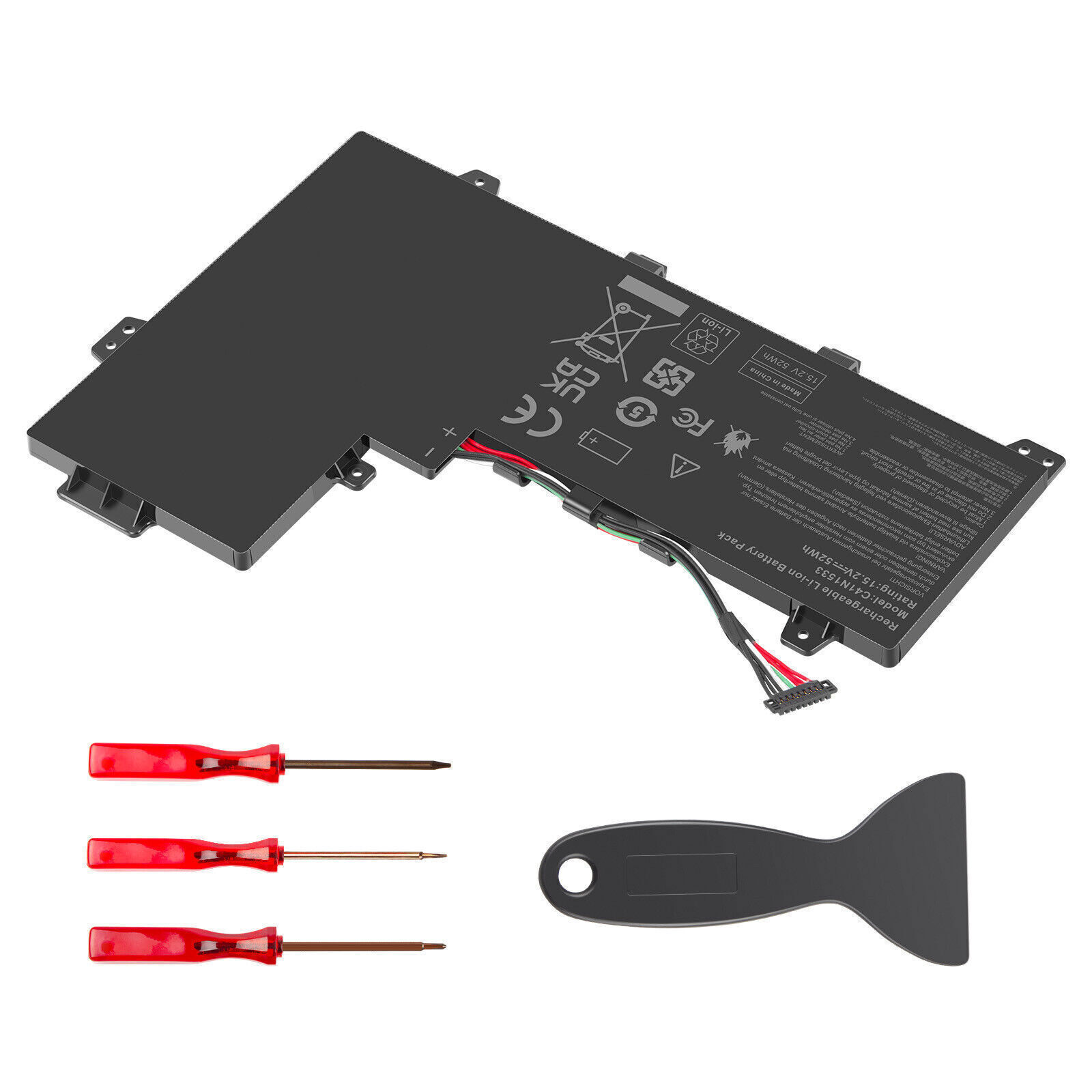 C41N1533 Battery For ASUS Q524U Q534U Q504UQ Q534UX Q534UX-BHI7T19 ...
