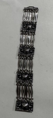 Taxco Mexico 925 Sterling Silver Native Indian Geometric Design Link ...