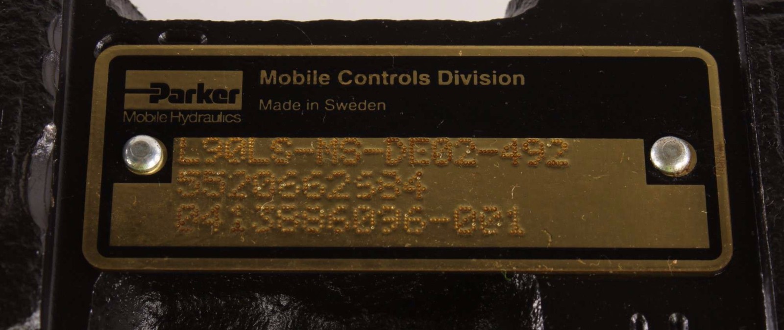 New L90LS-NS-DE02-492 Parker Mobile Controls Valve Section | eBay