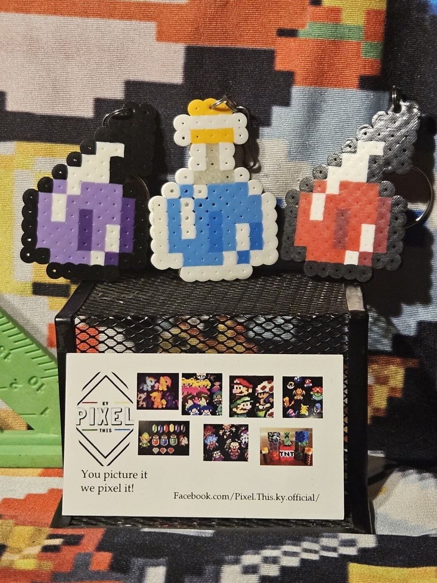 Minecraft Perler Perler Potions Kissen For Sale Mit "Minecraft Splash