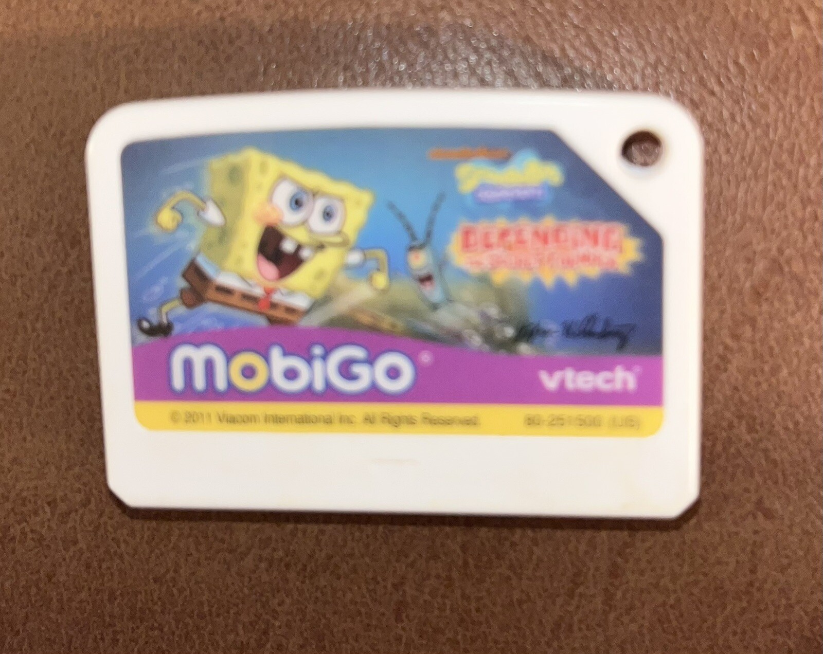 Mobigo Sponge Bob Squarepants Defending The Secret Formula Vtech Great ...