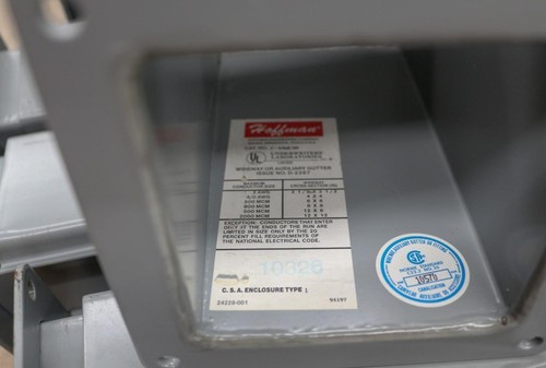 Hoffman Lot of 24 Cable Trays, WireWay, Enclosures, Steel, Cable ...