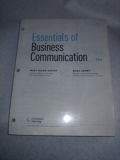 Bundle: Essentials of Business Communication, Loose-Leaf Version, 10th + MindTap Business ...