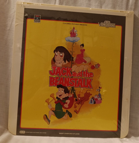 Jack and the Beanstalk CED Videodisc 1976 NOS IN CELLO | eBay