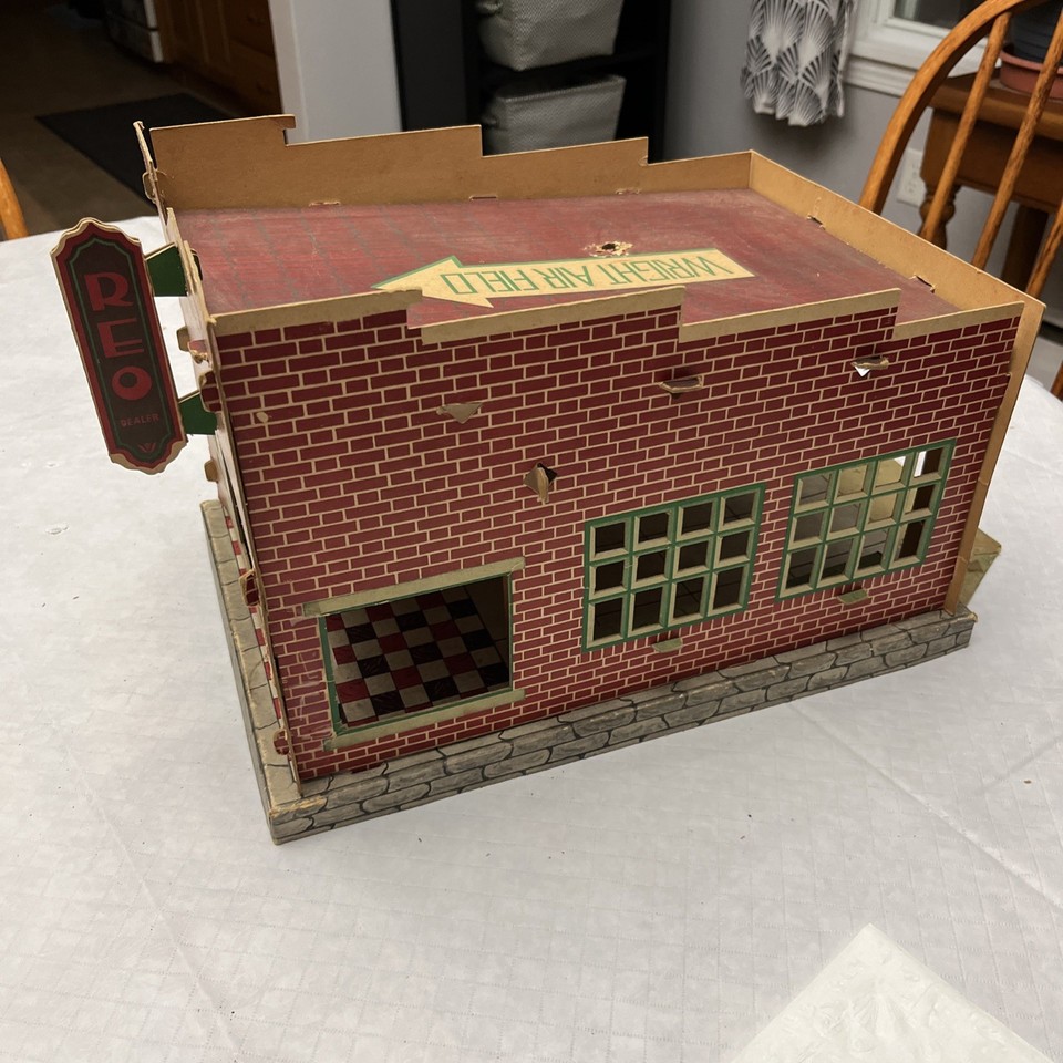 "Built-Rite" Cardboard Toy Commercial Garage Set No. 15 Warren Paper ...