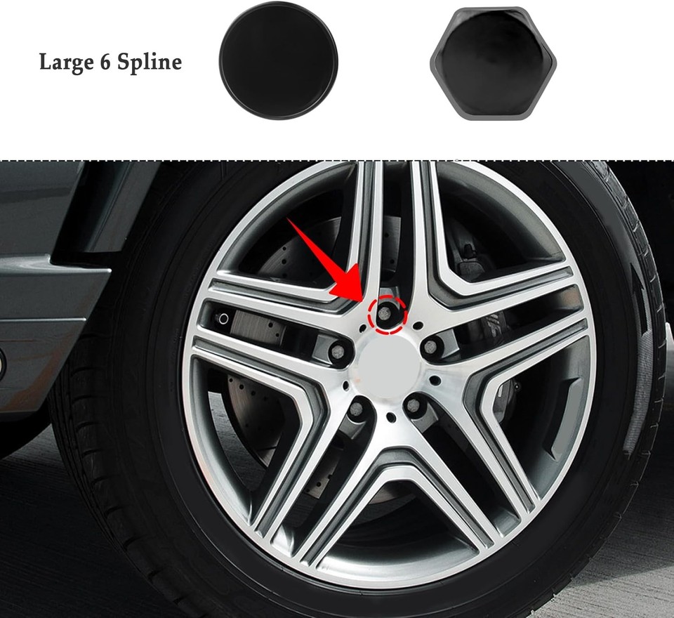 Large 6 Spline Lug Nut Socket,Wheel Lock Key Replacement for ...